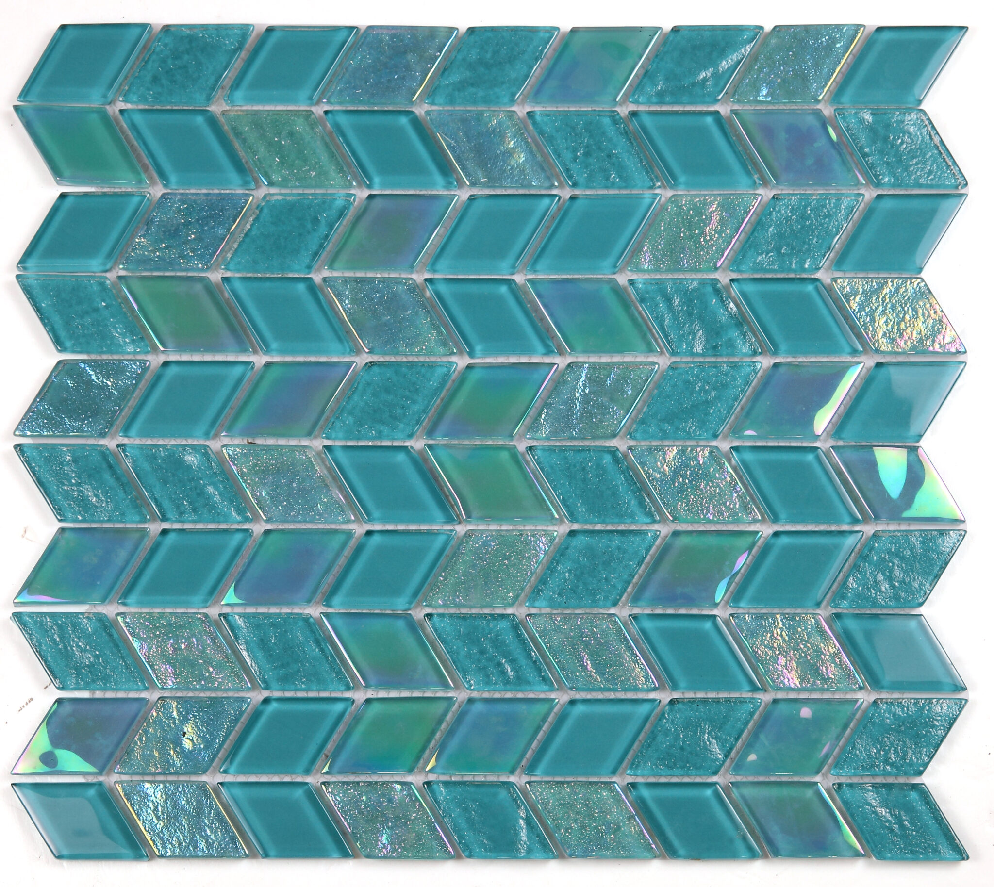 Iridescent Diamond Glass Wall Tile - Pool Tile, Porcelain Tile & Mosaic ...