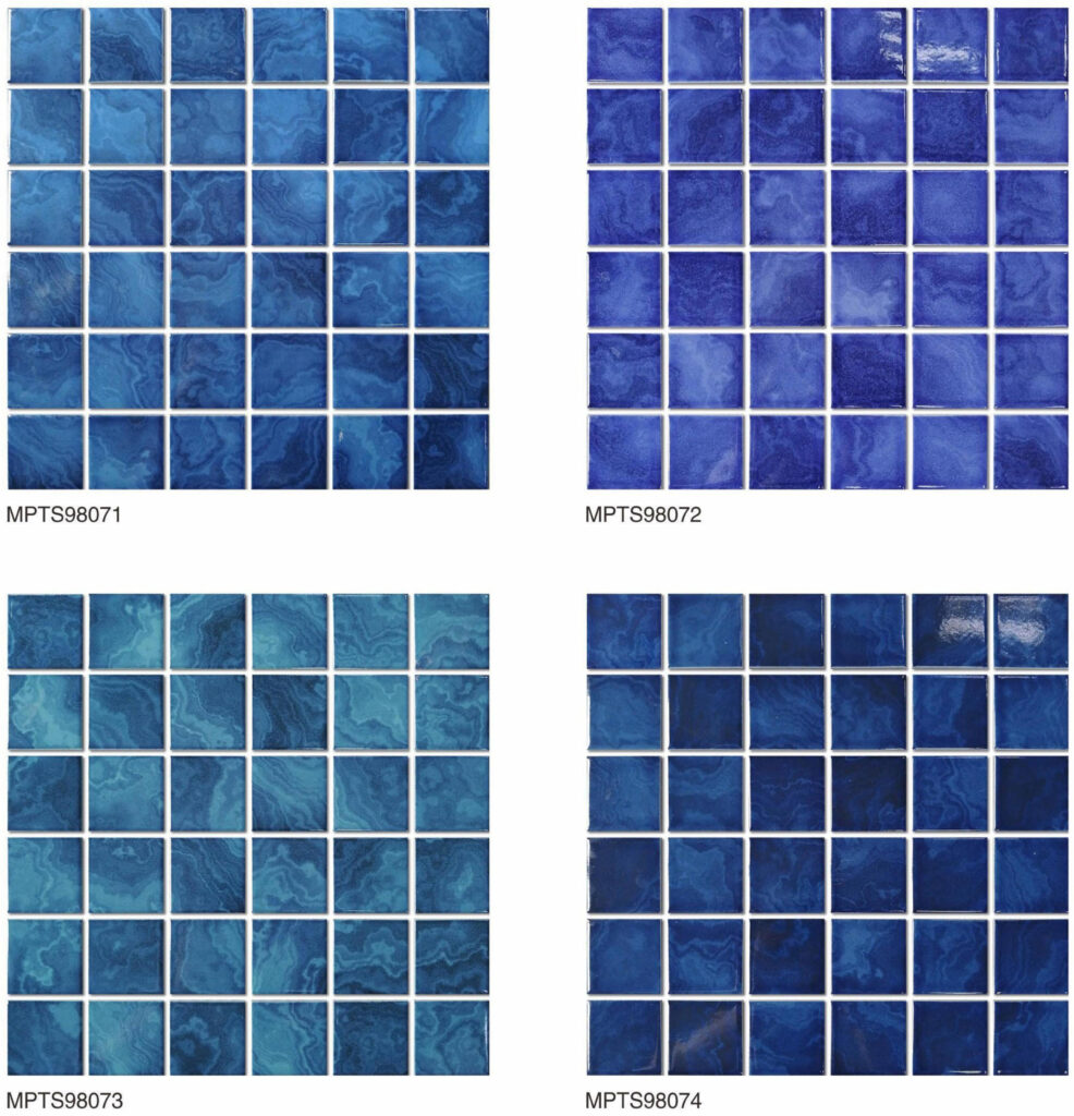 Cirrus 2" x 2" Pool Tile - Pool Tile, Porcelain Tile & Mosaic Tile