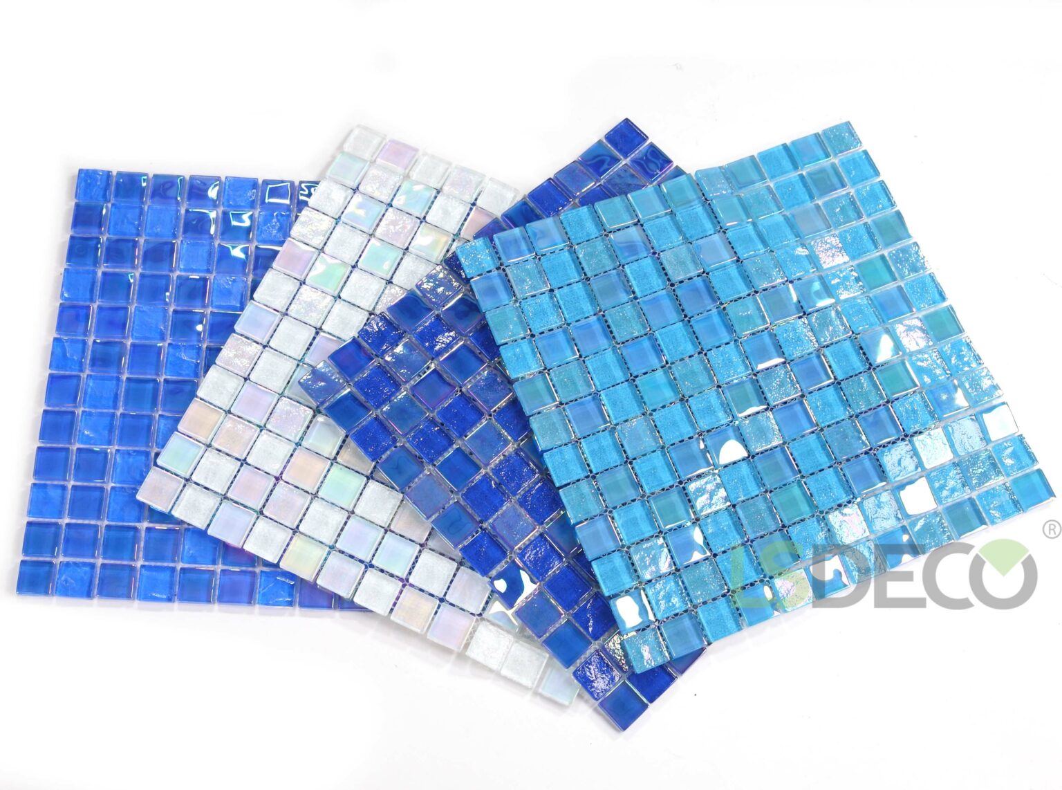 Bali 1" x 1" Glass Swimming Pool Tile - Pool Tile, Porcelain Tile ...