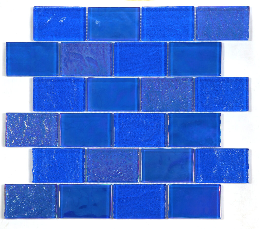 Bali 2" x 3" Glass Pool Tile - Pool Tile, Porcelain Tile & Mosaic Tile