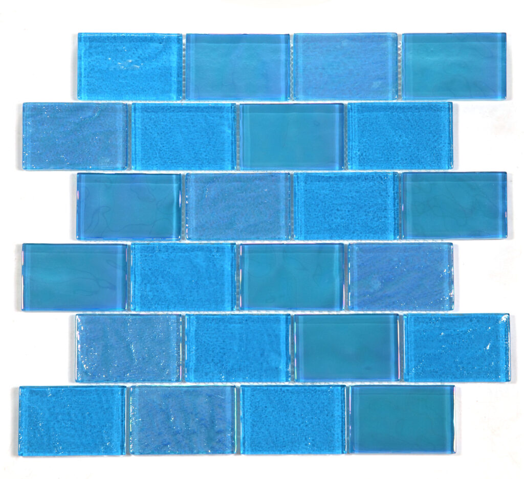 Bali 2" x 3" Glass Pool Tile - Pool Tile, Porcelain Tile & Mosaic Tile