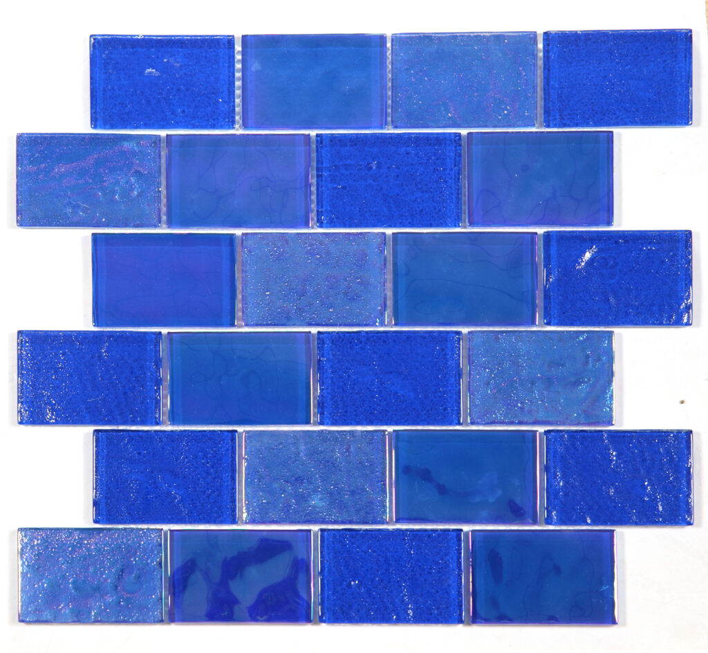 Bali 2" x 3" Glass Pool Tile - Pool Tile, Porcelain Tile & Mosaic Tile