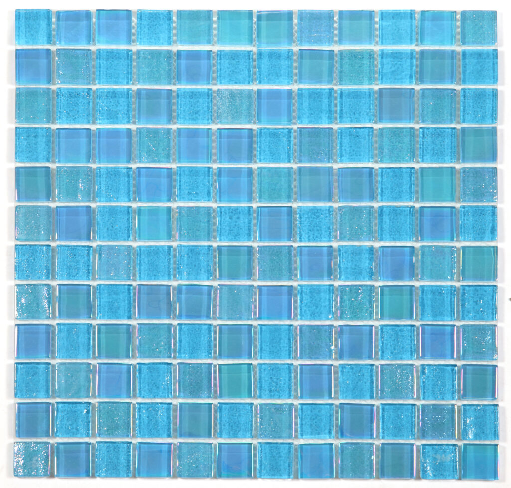 Bali 1" x 1" Glass Swimming Pool Tile - Pool Tile, Porcelain Tile ...