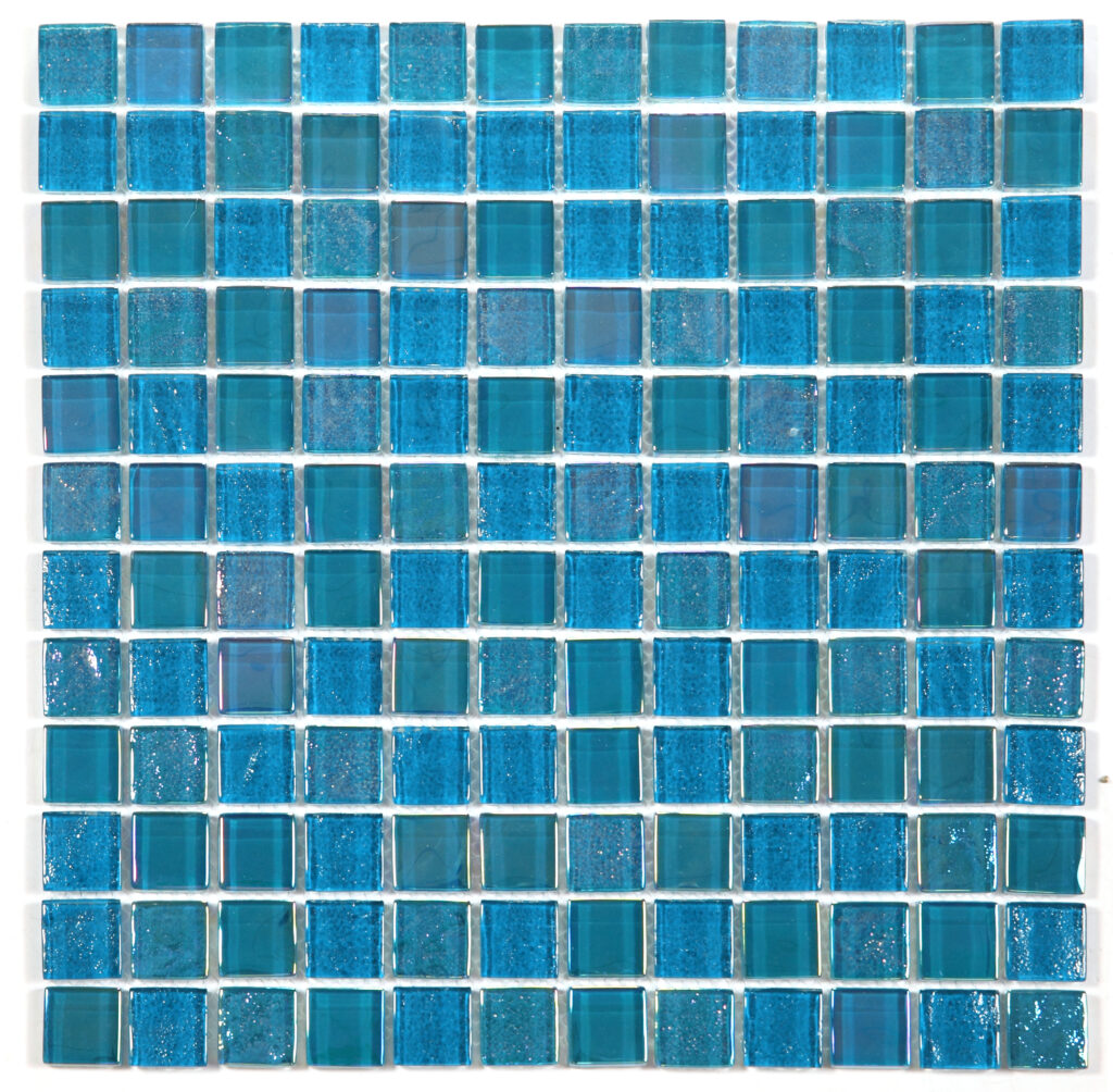 Bali 1" x 1" Glass Swimming Pool Tile - Pool Tile, Porcelain Tile ...