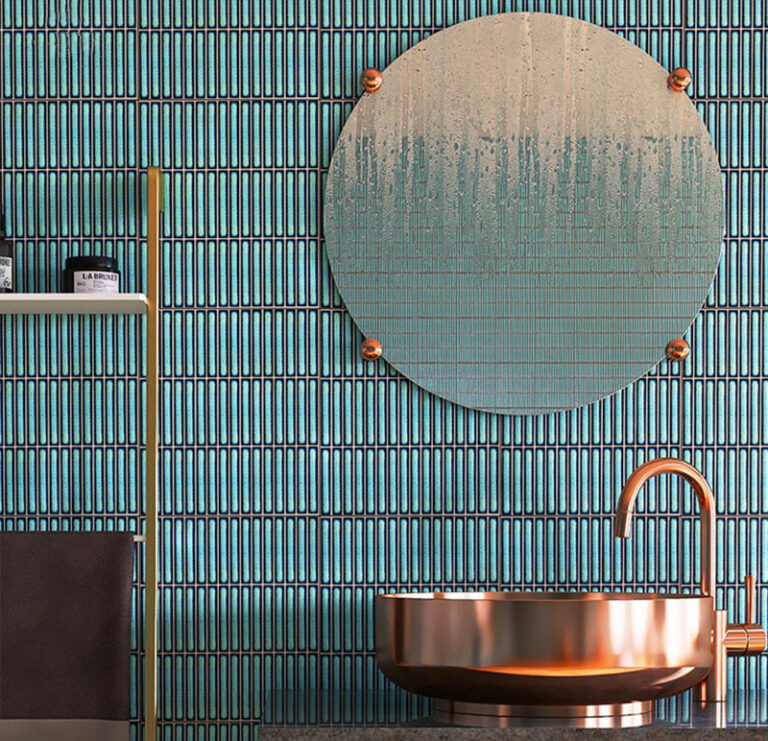 Kit Kat 12 x 92mm Glossy Porcelain Tile - Pool Tile, Porcelain Tile ...