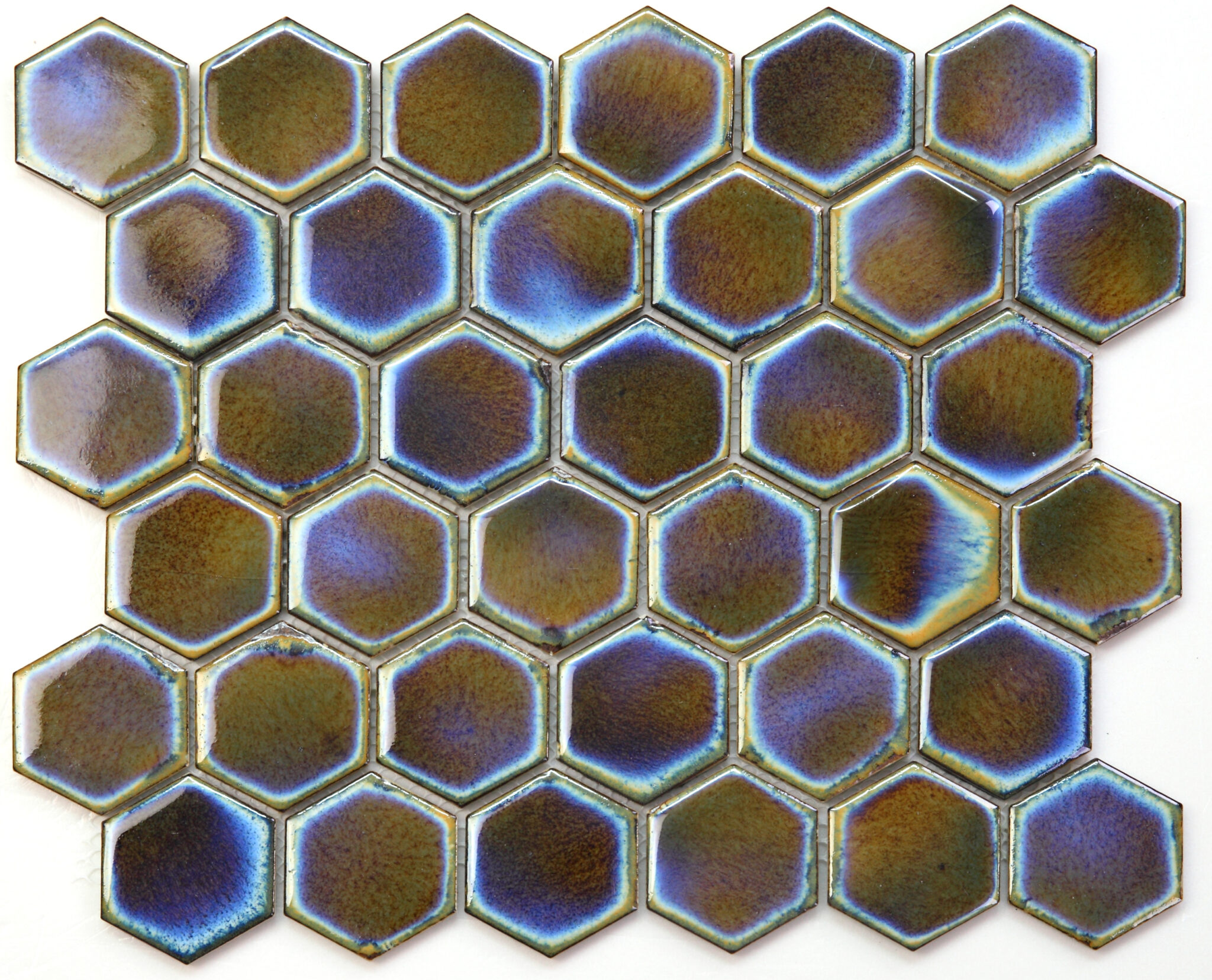 Nebula Hexagon Mosaic Tile - Pool Tile, Porcelain Tile & Mosaic Tile