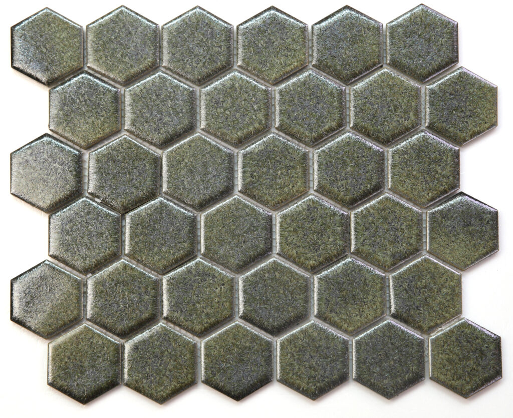 Nebula Hexagon Mosaic Tile - Pool Tile, Porcelain Tile & Mosaic Tile