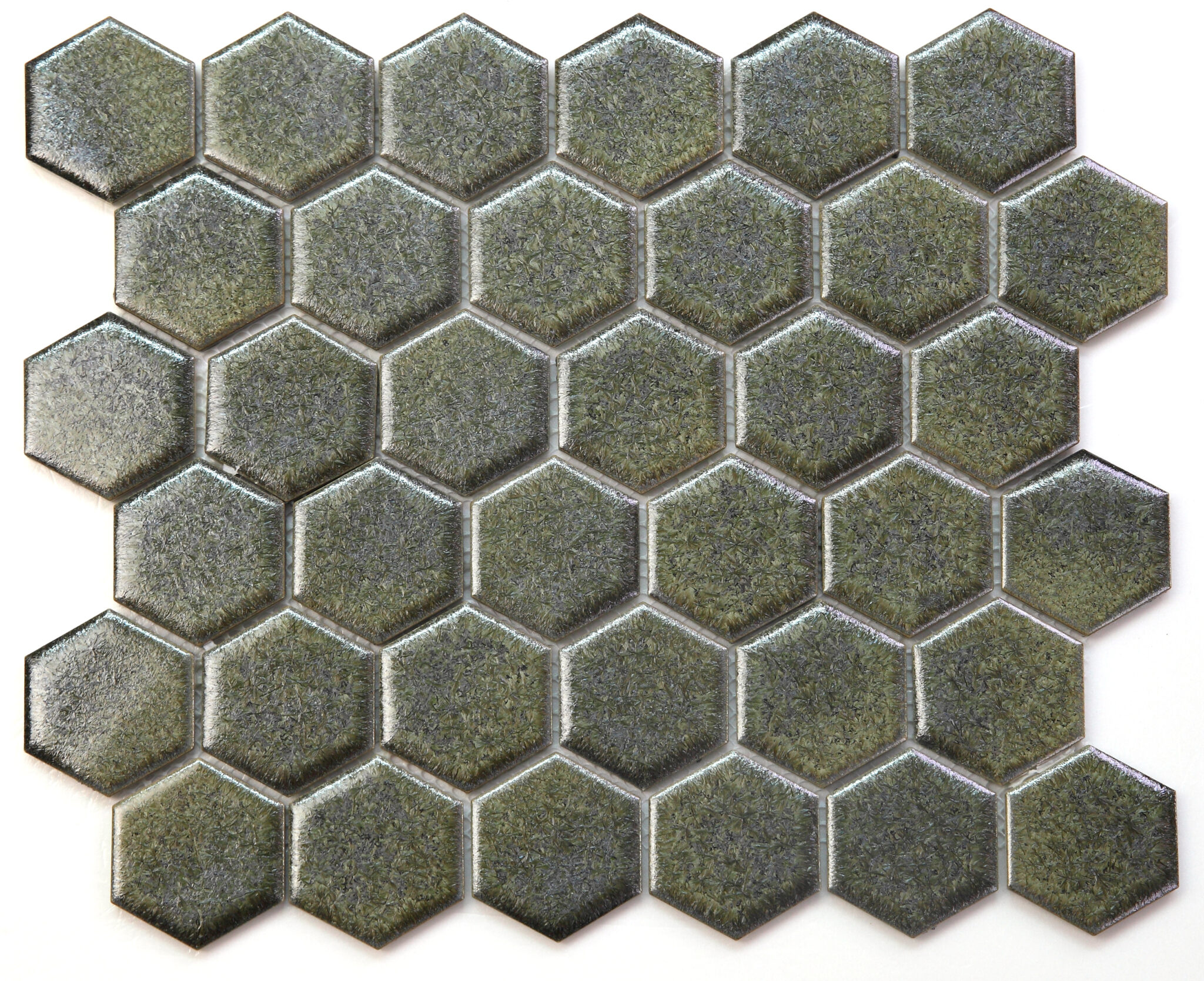 Nebula Hexagon Mosaic Tile - Pool Tile, Porcelain Tile & Mosaic Tile