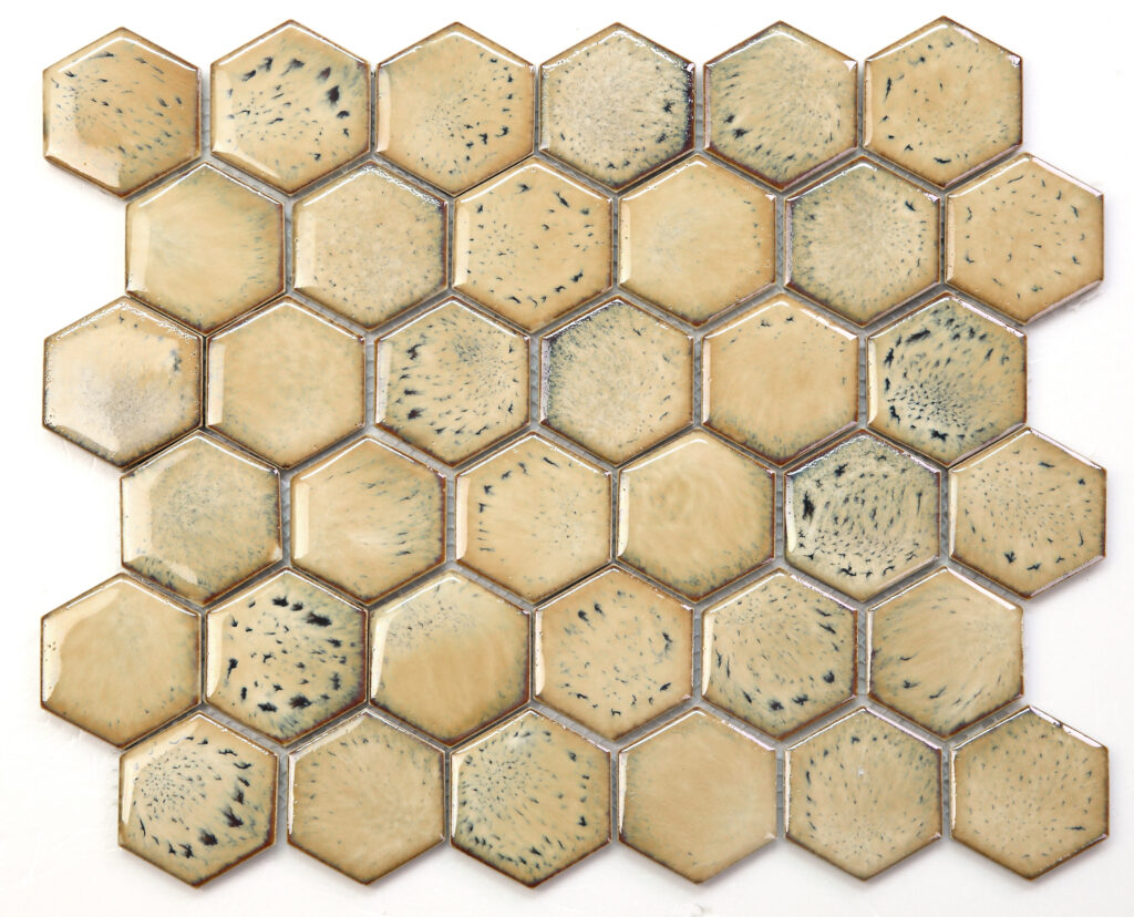 Nebula Hexagon Mosaic Tile - Pool Tile, Porcelain Tile & Mosaic Tile