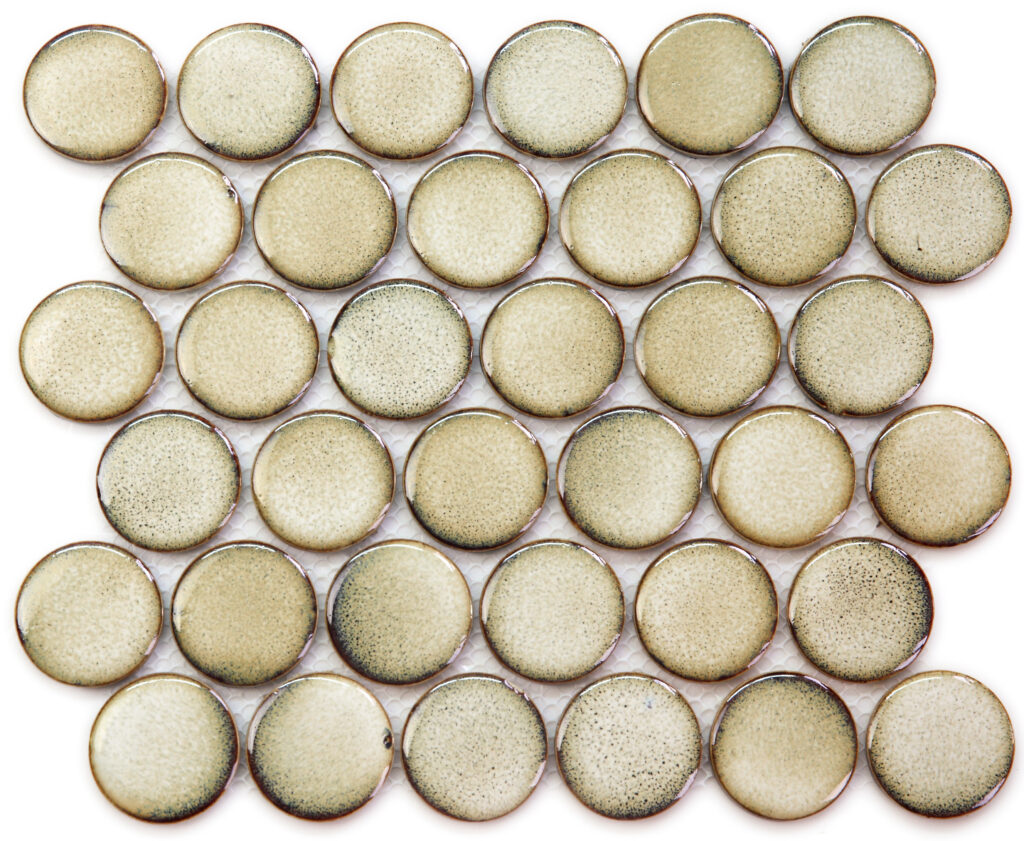 Nebula Penny Round Porcelain Tile - Pool Tile, Porcelain Tile & Mosaic Tile