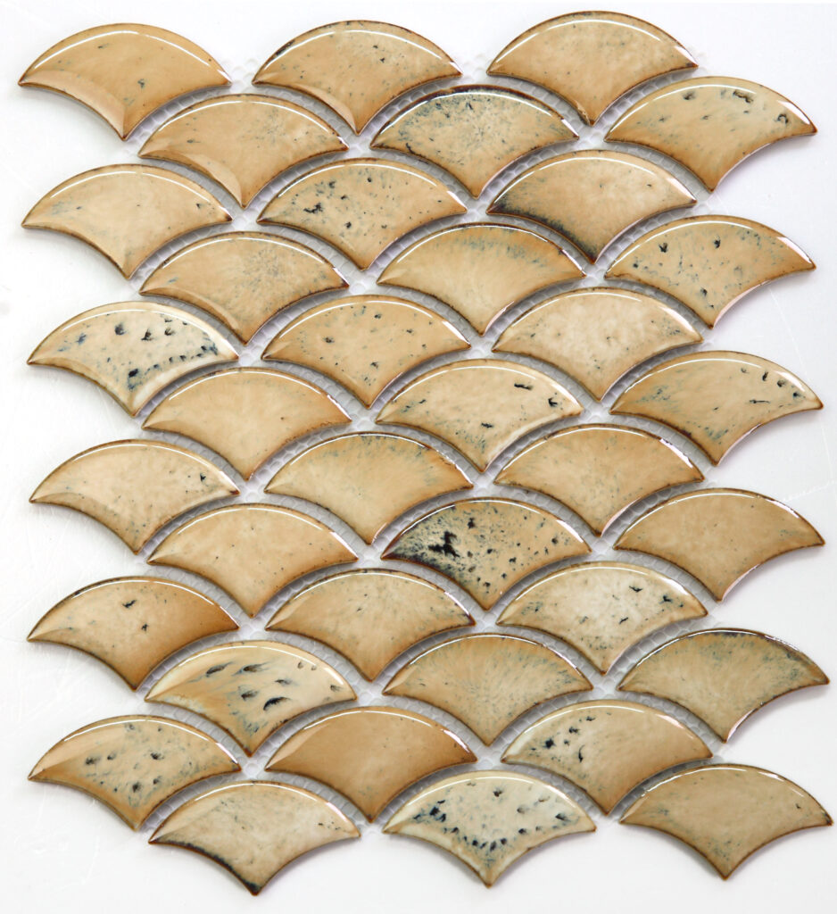 Nebula Fish Scale Porcelain Tile - Pool Tile, Porcelain Tile & Mosaic Tile