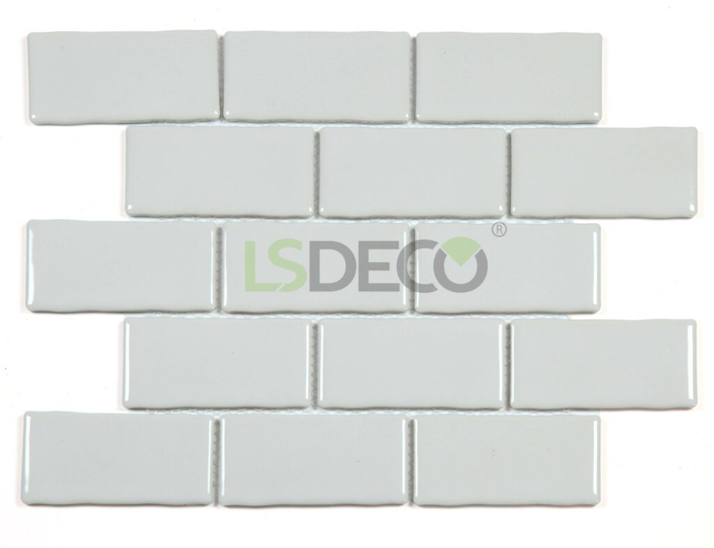 Subway 2" x 4" Glossy Porcelain Tile - Pool Tile, Porcelain Tile ...