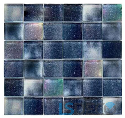 Galaxy Glass Pool Tile - 2'' x 2'' - Pool Tile, Porcelain Tile & Mosaic ...