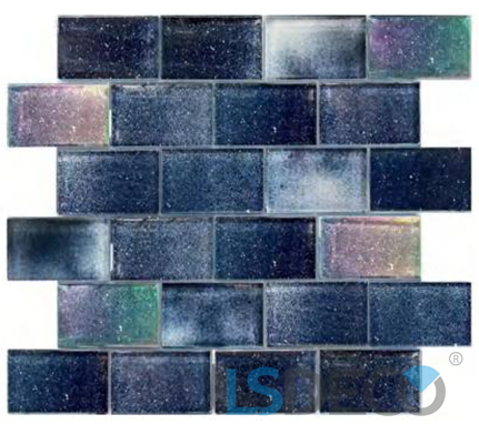 Galaxy Glass Pool Tile - 2'' x 3'' - Pool Tile, Porcelain Tile & Mosaic ...