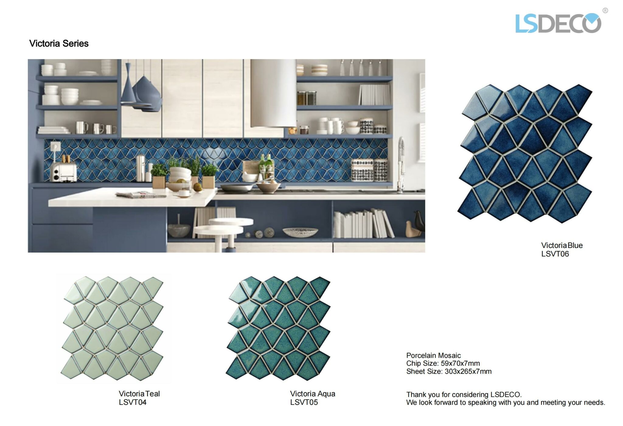Victoria Porcelain Mosaic - Pool Tile, Porcelain Tile & Mosaic Tile