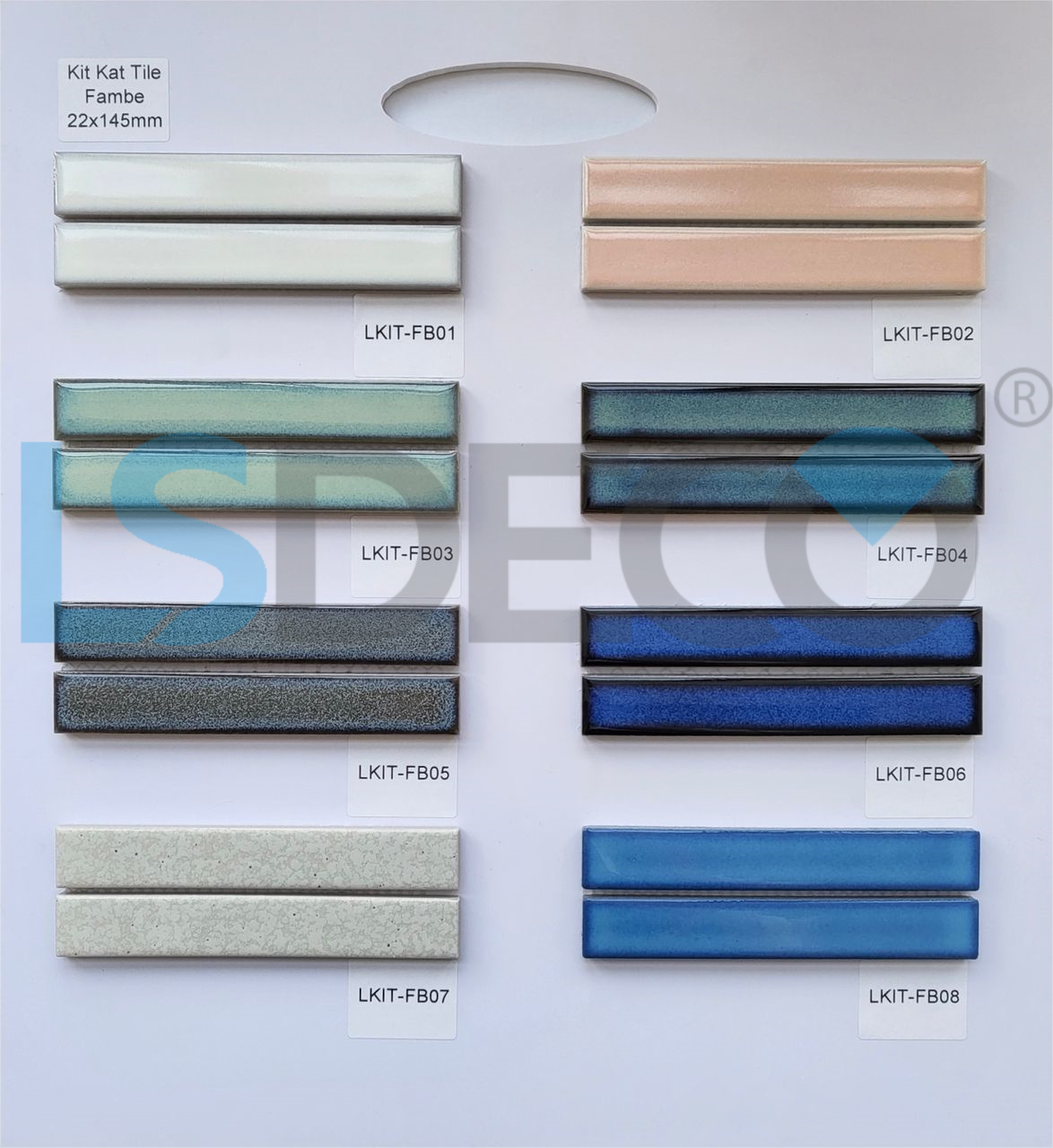 Kit Kat Tile-22×145MM - Pool Tile, Porcelain Tile & Mosaic Tile